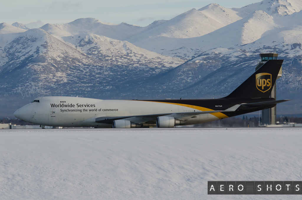 UPS_N577UP_747_Anchorage_ANC - Aero-Shots
