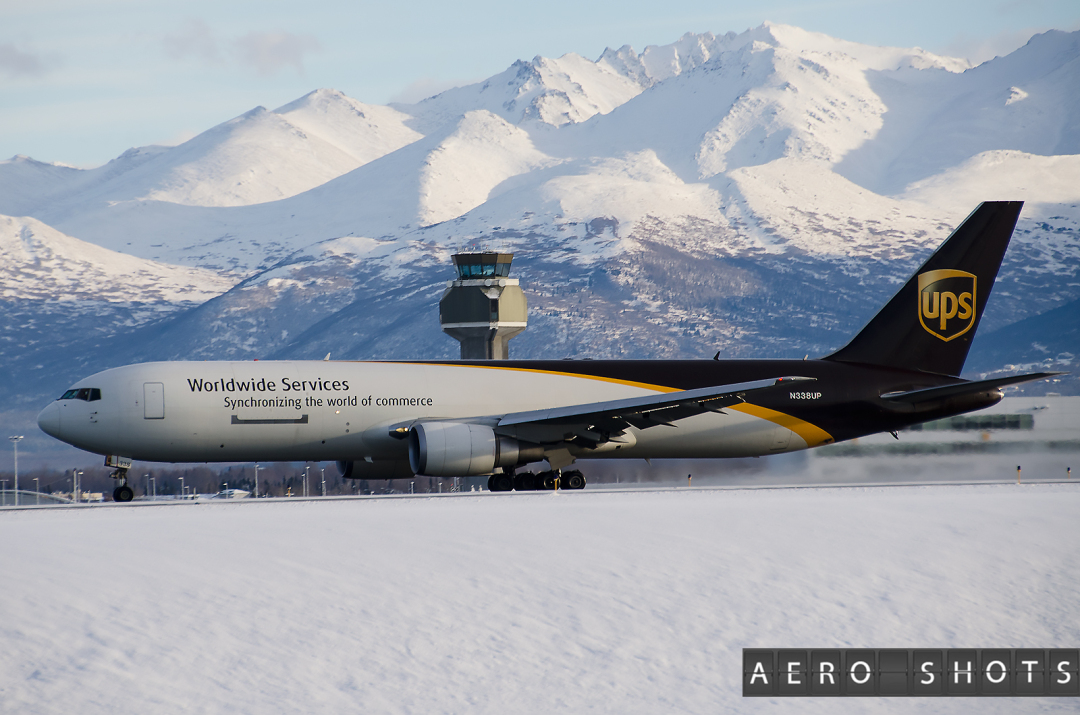 UPS_767_N338UP_Anchorage_ANC - Aero-Shots